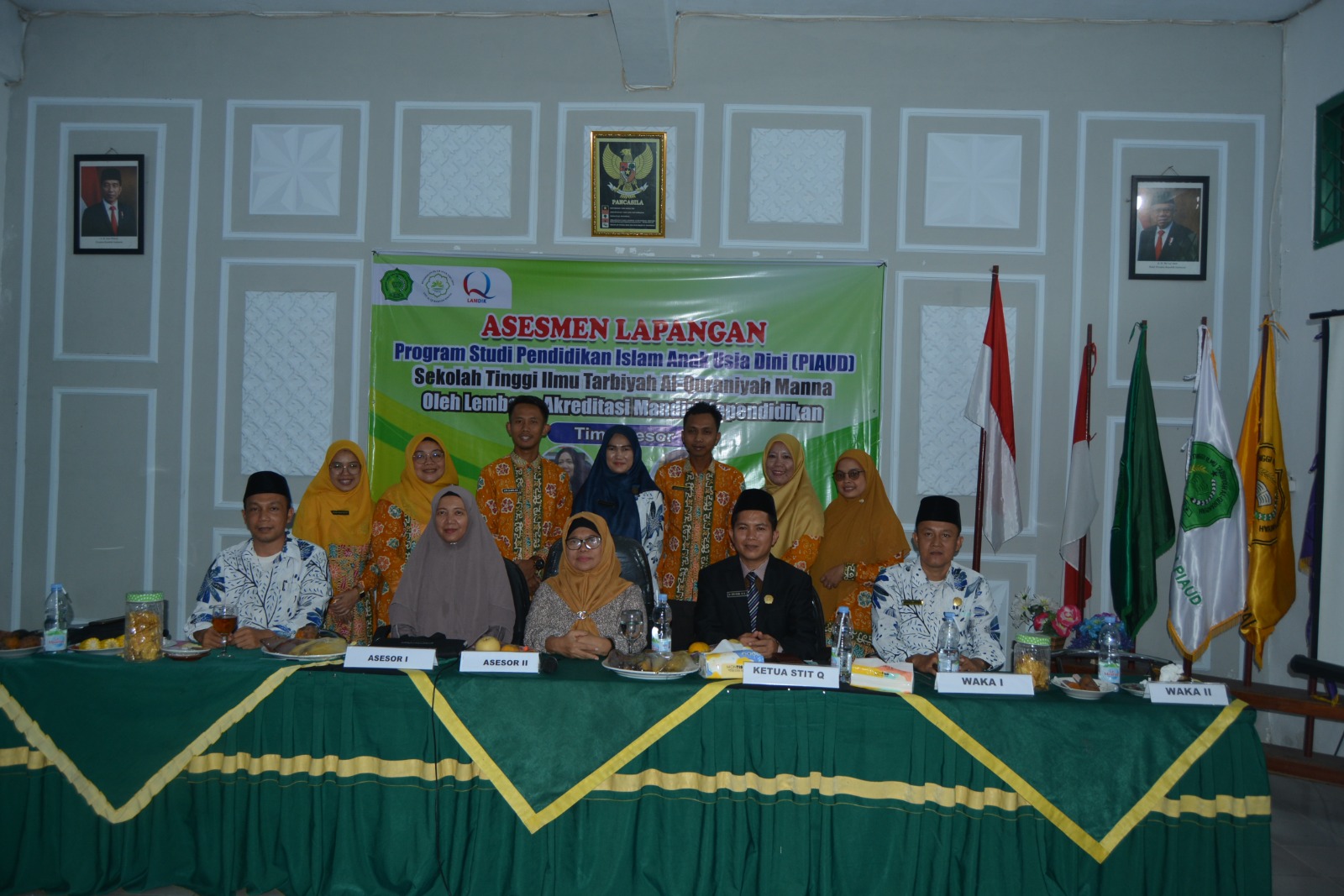 Asesmen Lapangan LAMDIK Prodi PIAUD STIT Al-Quraniyah Manna
